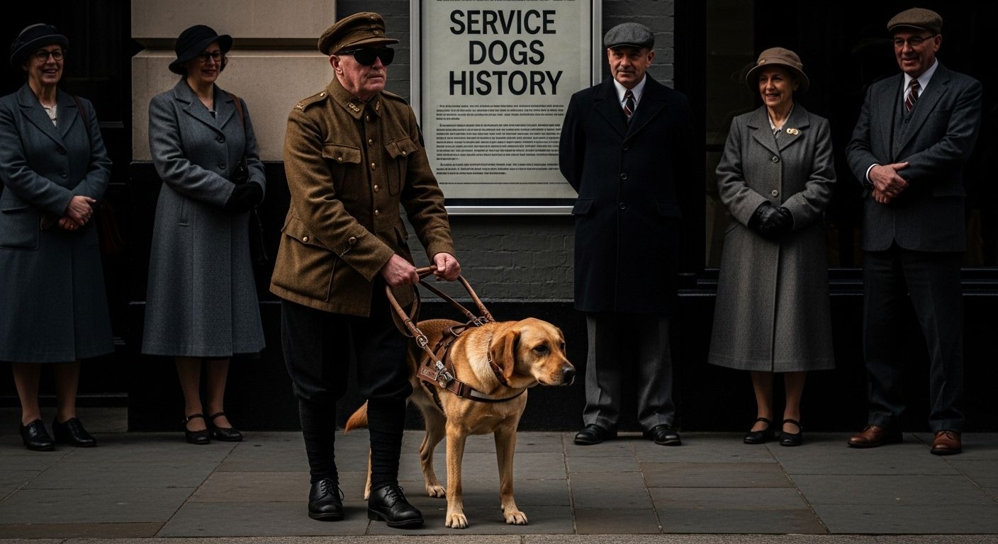 Understanding the History of Service Dogs: A Comprehensive Guide – iPupPee