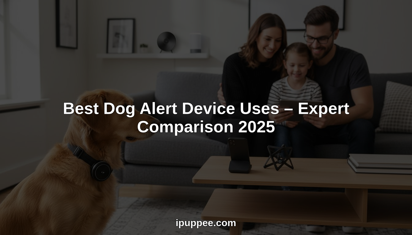 Best Dog Alert Device Uses – Expert Comparison 2025 – iPupPee